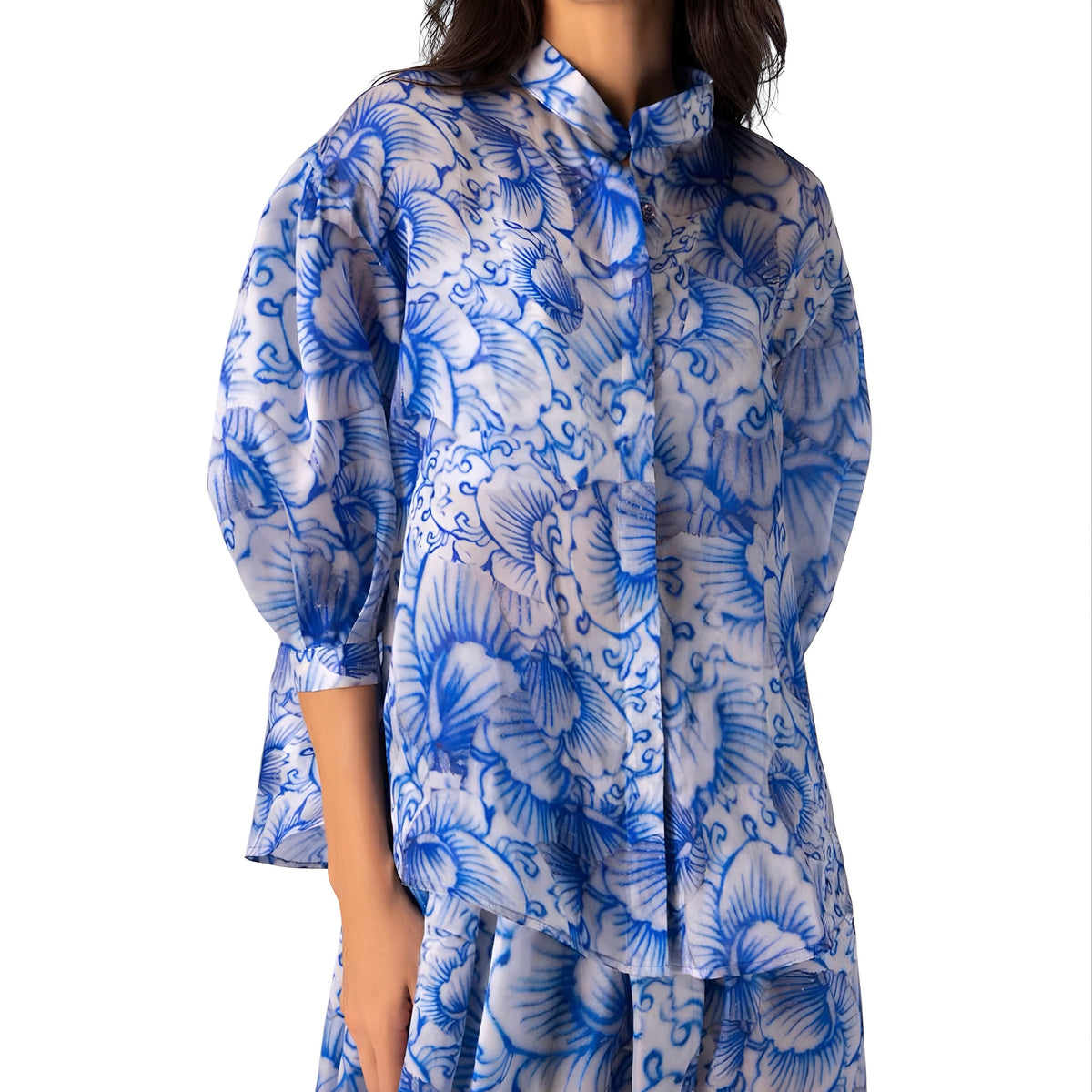 BOKJA PUFF SHIRT PORCELAIN – Aleph Gallery